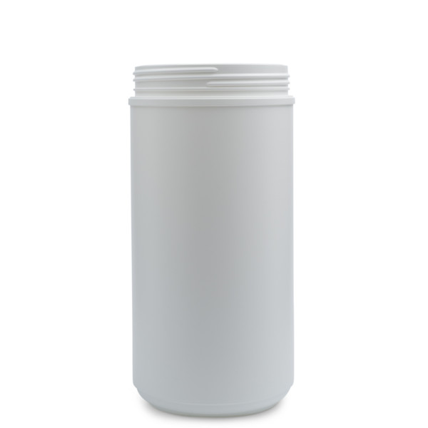HDPE Straight Sided Canisters | Pretium Packaging